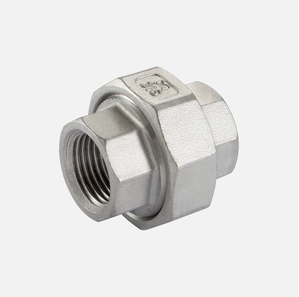 Stainless Steel Equal Hexagon Female Union, BSPP – Context Pneumatic Supplies