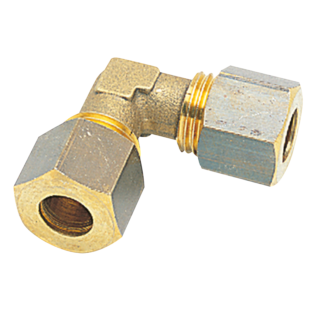 Compression Elbow, Brass, Metric – Context Pneumatic Supplies