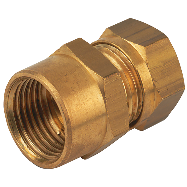 Female Compression Stud, BSPP, Brass, Imperial – Context Pneumatic Supplies