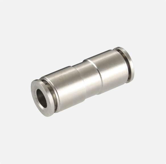Equal Straight Connector - All Metal – Context Pneumatic Supplies