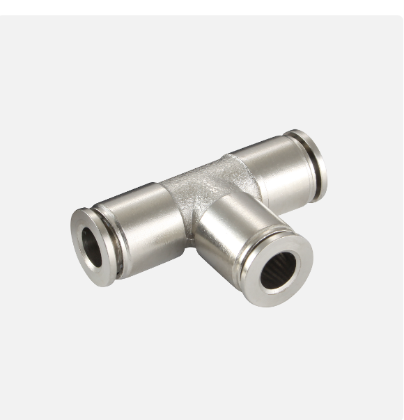 Equal Tee Push Fit - All Metal – Context Pneumatic Supplies