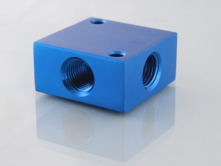 Female Equal 4 Way Manifold – Context Pneumatic Supplies